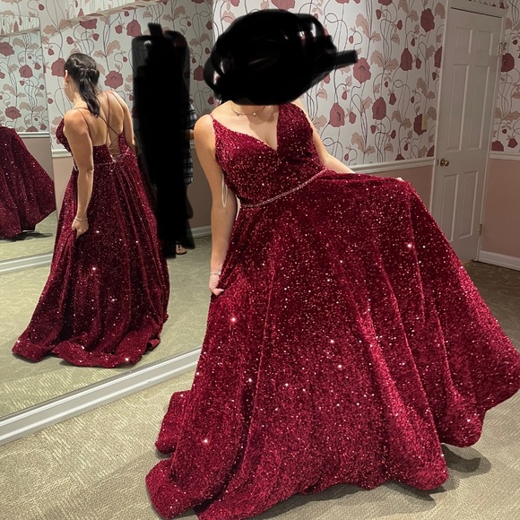 Amarra | Dresses | Amarra Cranberry Special Occasionprompageant Dress ...